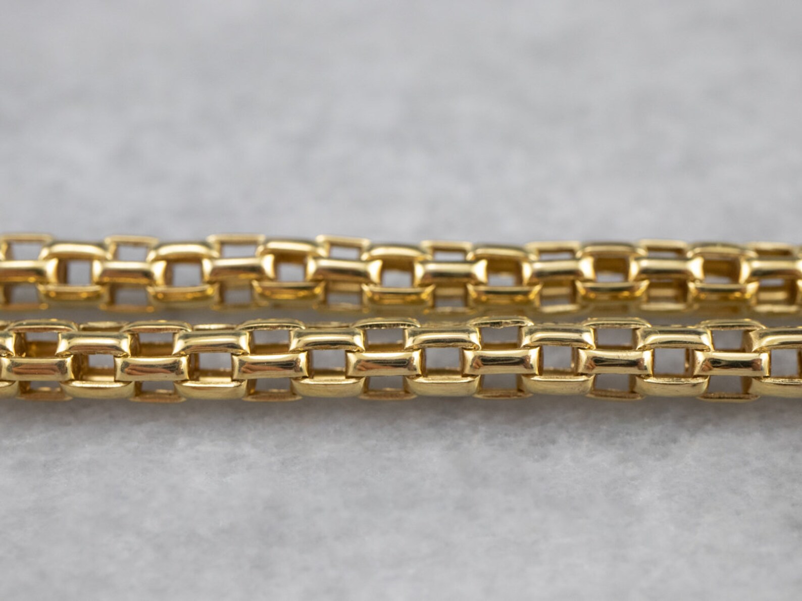 18K Gold Mesh Chain Necklace Layering Necklace Wardrobe - Etsy