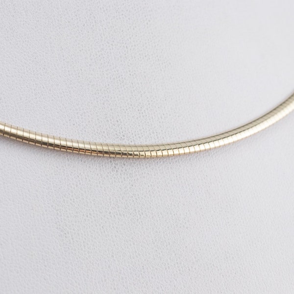 Omega Chain Necklace - Etsy