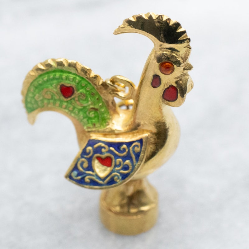 Rooster Pendant - Etsy