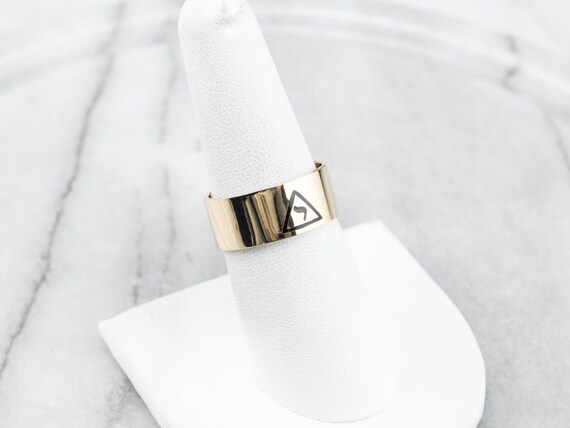 14th Degree Scottish Rite Masonic Ring with Latin Mot… - Gem