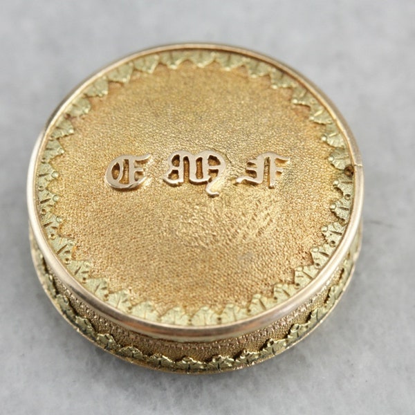 Antique Pill Box - Etsy