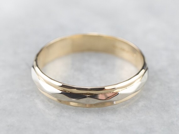 Art carved 14k gold band store