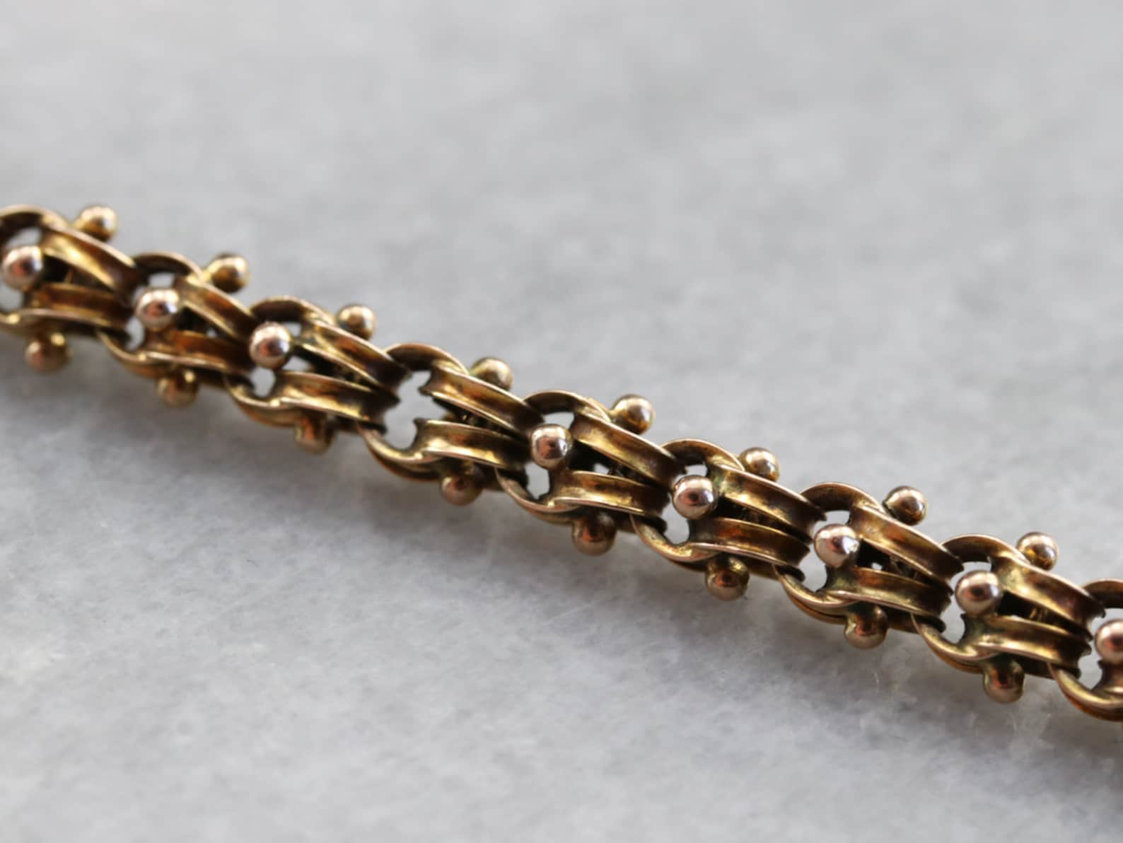 Victorian Gold Link Chain Necklace Ornate Victorian Chain | Etsy