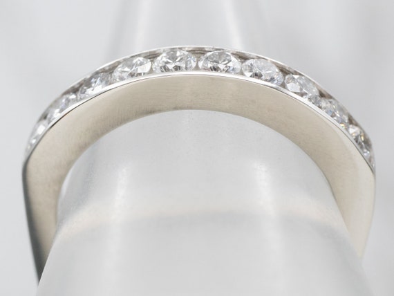 Platinum Diamond Band, Channel Set Diamond Band, Diam… - Gem