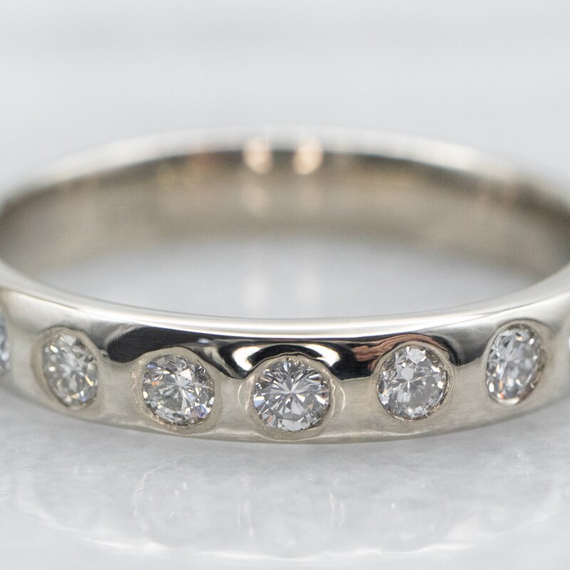 Flush Set Diamond - Etsy