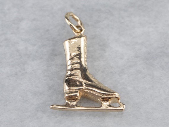 Ice Skate Charm, Figure Skating Charm, Ice Skating Ch… - Gem