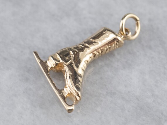 Ice Skate Charm, Figure Skating Charm, Ice Skating Ch… - Gem