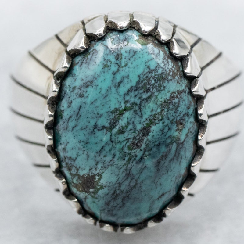 Mens Turquoise Ring - Etsy