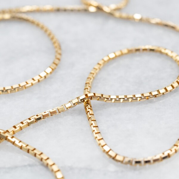 16 Inch Box Chain - Etsy