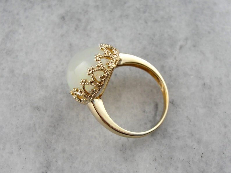 Mid-century Opal Cabochon Cocktail Ring N1FFE8-N - Etsy Mid-century Opal Cabochon Cocktail Ring N1FFE8-N - Etsy