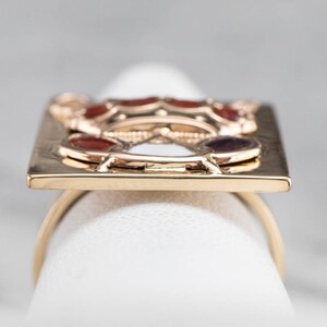 Odd Fellows Statement Ring, Fraternal Crown & 3 Rings Crest, Fraternal ...