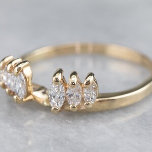 Marquise Diamond Guard Band, Diamond Enhancer Ring, Diamond Wrap Band ...