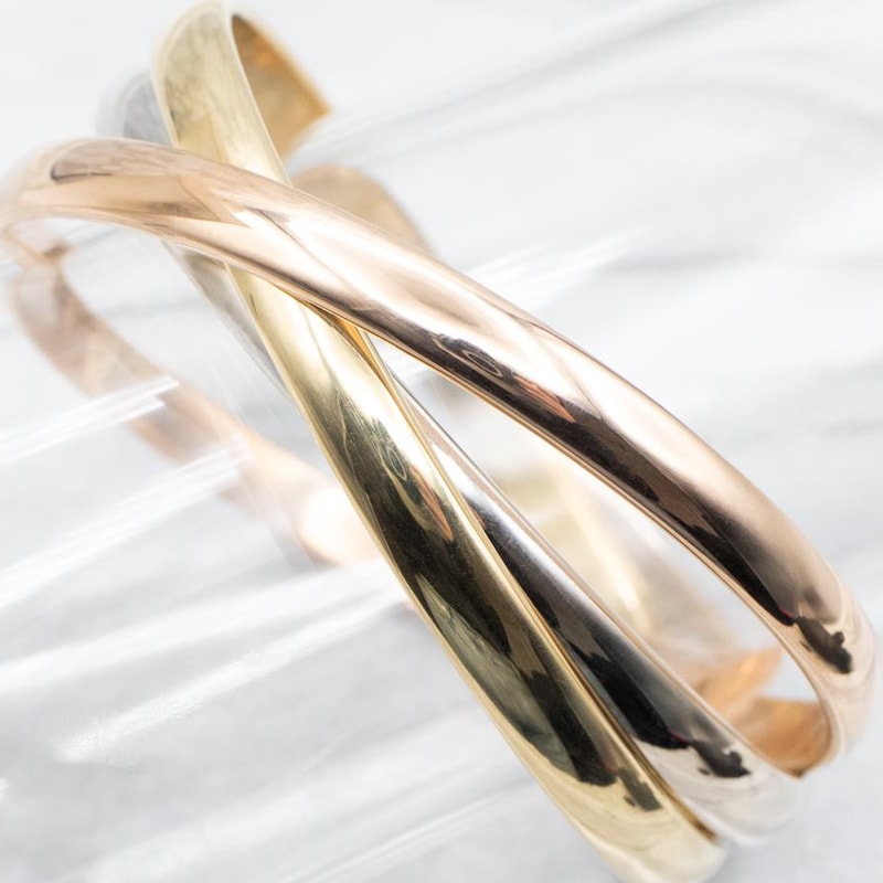 Triple Bangle - Etsy