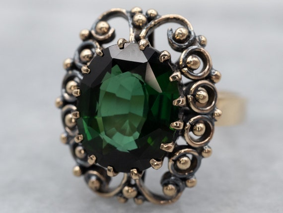 Tourmaline cocktail ring store