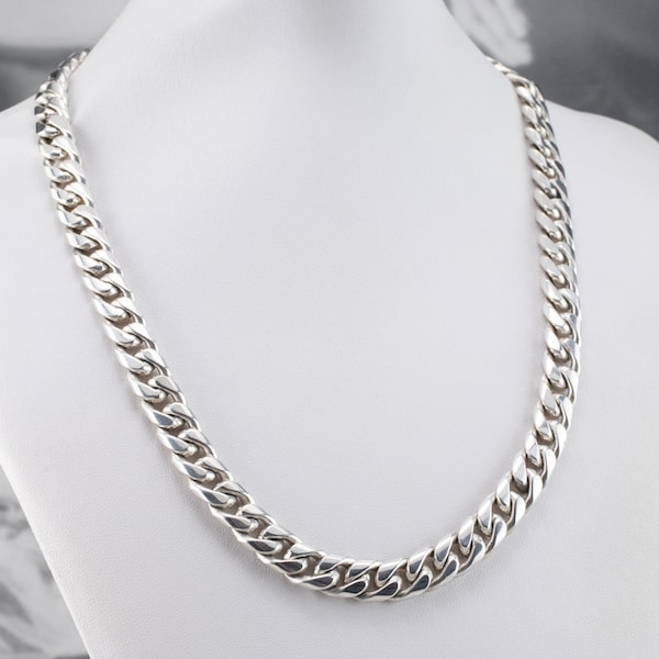 Heavy Silver Chain - Etsy