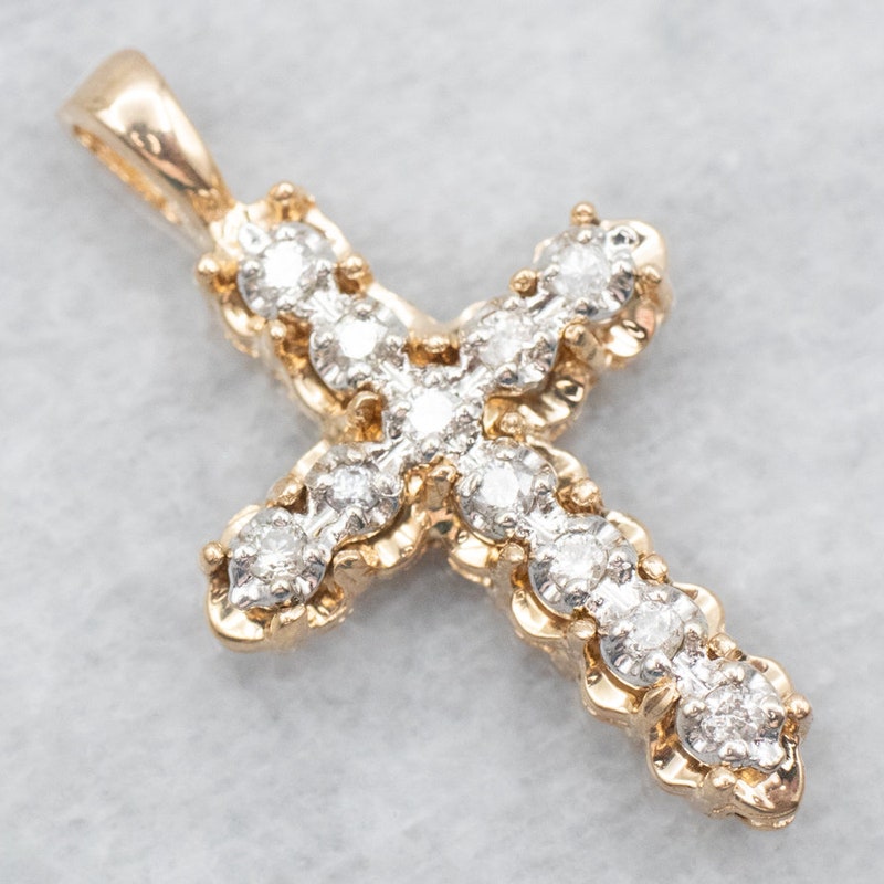 Gold Cross - Etsy