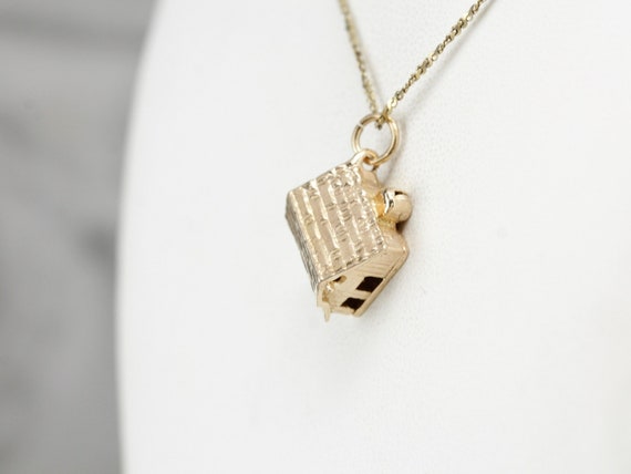 Farmhouse Barn Gold Charm, Farmer's Daughter Charm, V… - Gem