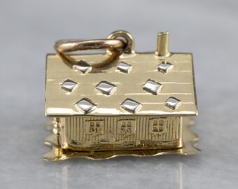 Log Cabin Charm - Etsy