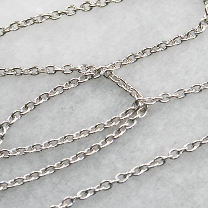 White Chain Link - Etsy