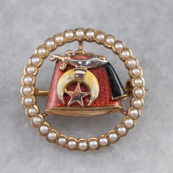 Antique Shriners Pin - Etsy