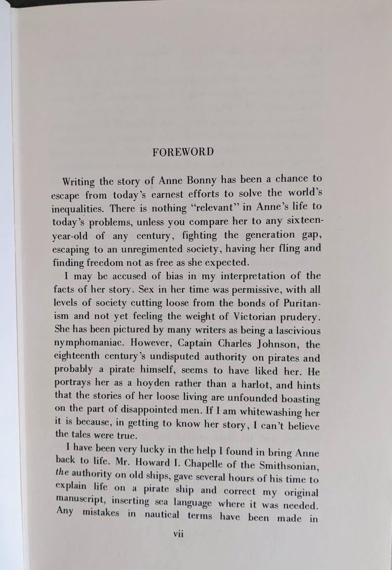 Blackbeard, Anne Bonny - Wind From the Main -- Anne Osborne, 1972 ...