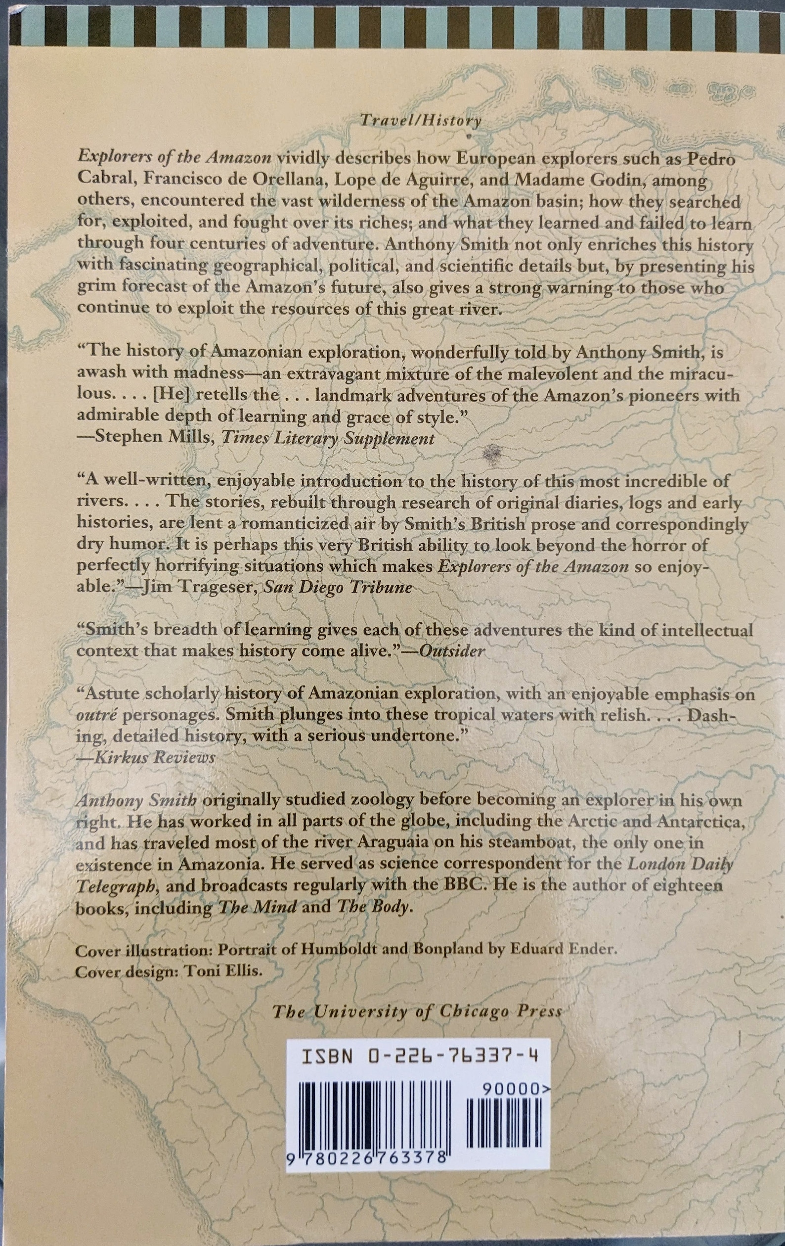 Explorers of the Amazon -- Anthony Smith, 1990. Detailed History of ...