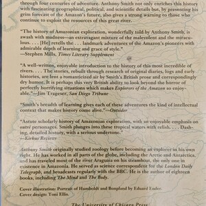 Explorers of the Amazon -- Anthony Smith, 1990. Detailed History of ...