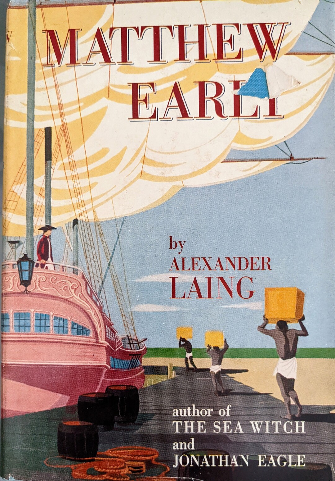 Matthew Earl, 17thc Sea Adventure, Alexander Laing, 1957 Stated 1st Ed ...