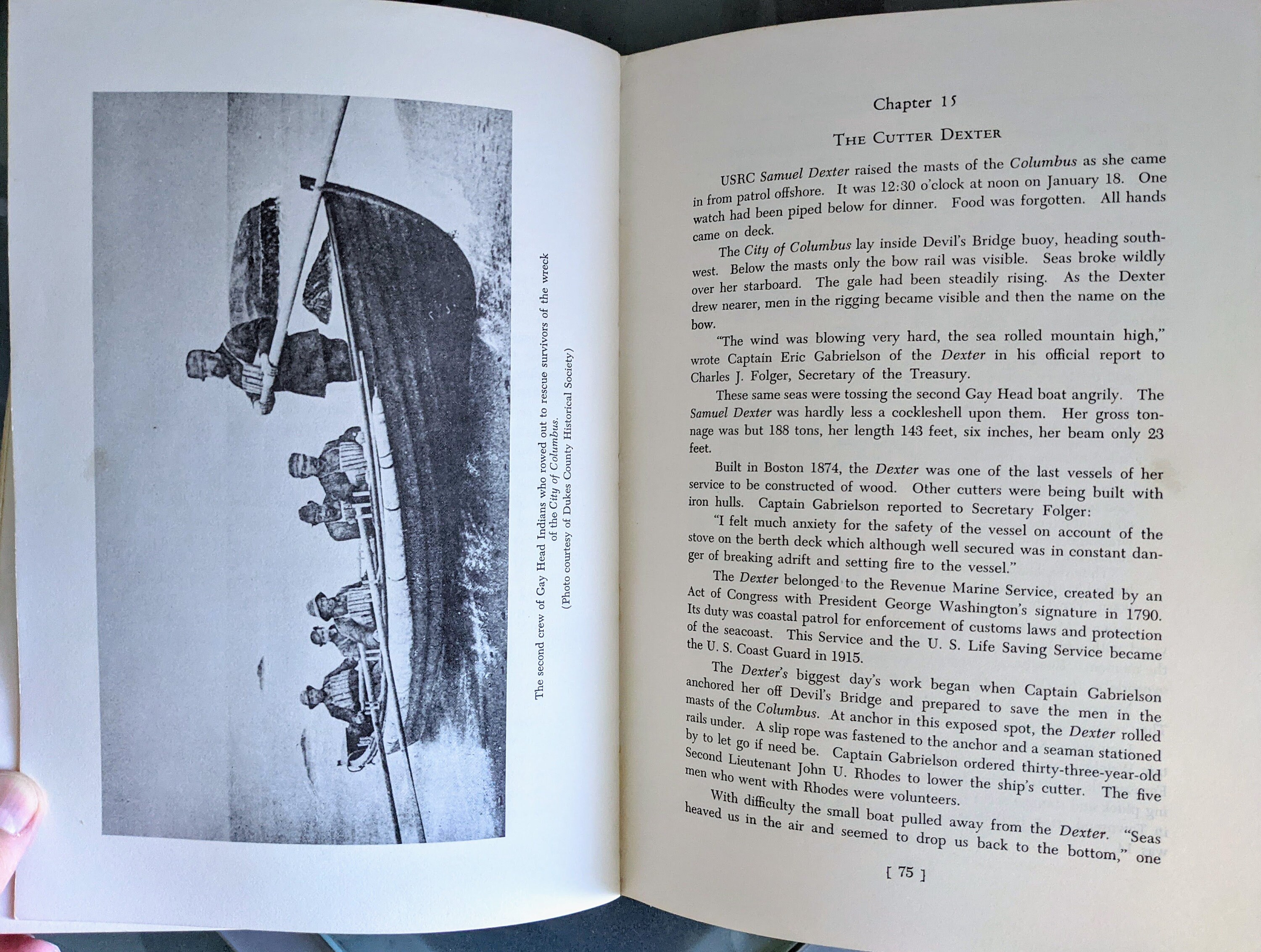 Disaster on Devil's Bridge - George Hough, Jr., 1963. Loss of Steamer ...