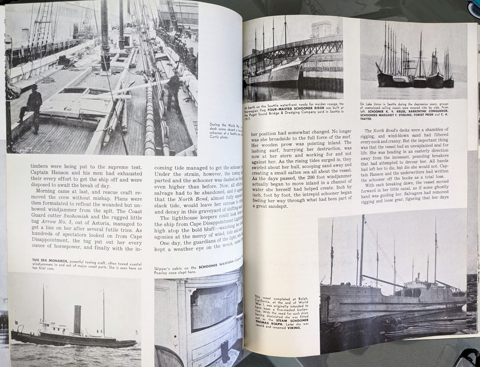 West Coast Windjammers, in Story and Pictures, Jim Gibbs, 1968. Many ...