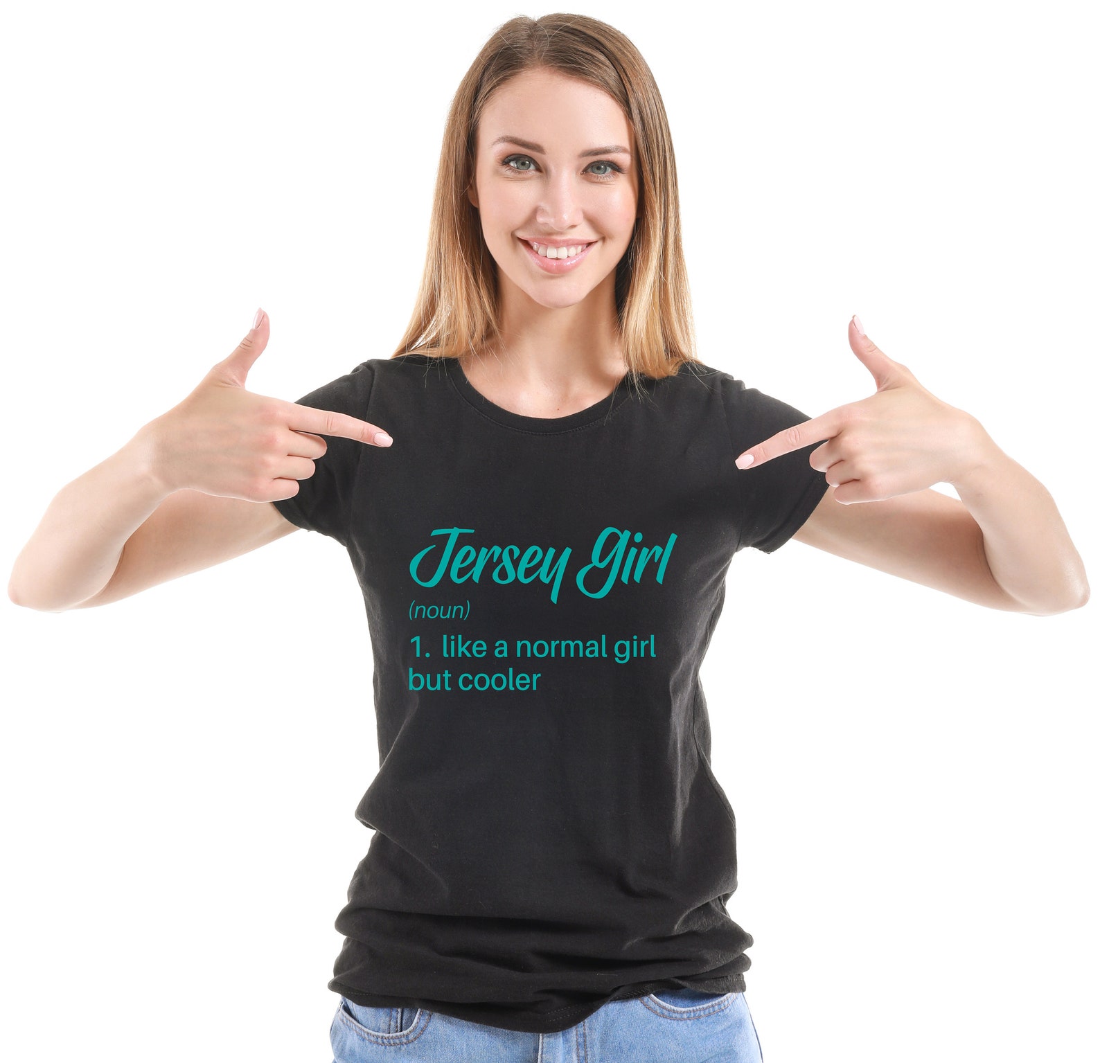 Jersey Girl Definition SVG File – Screen Print/vinyl T-shirt (instant ...