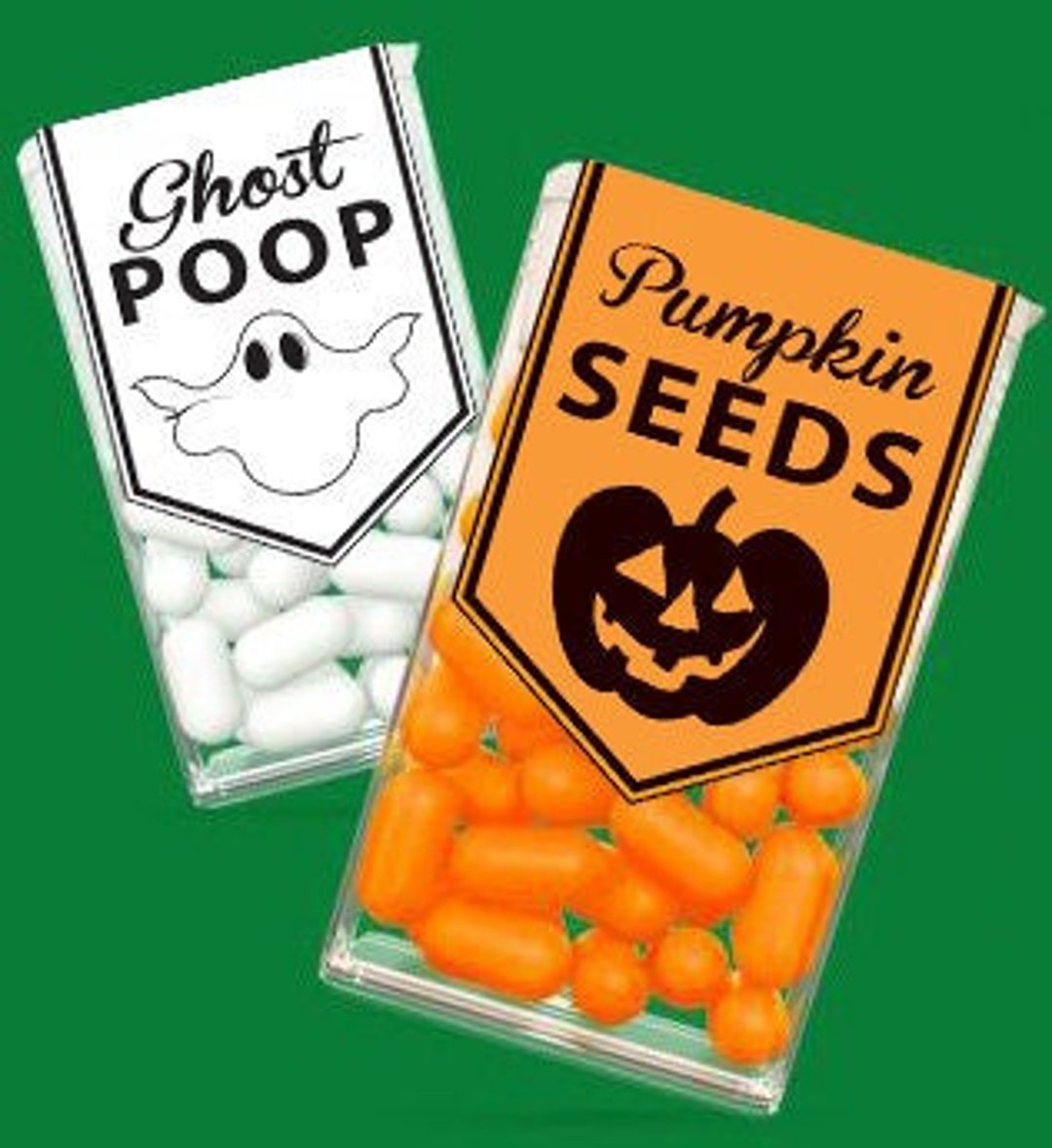 Halloween Tic Tac Candy Labels Digital Download - Etsy