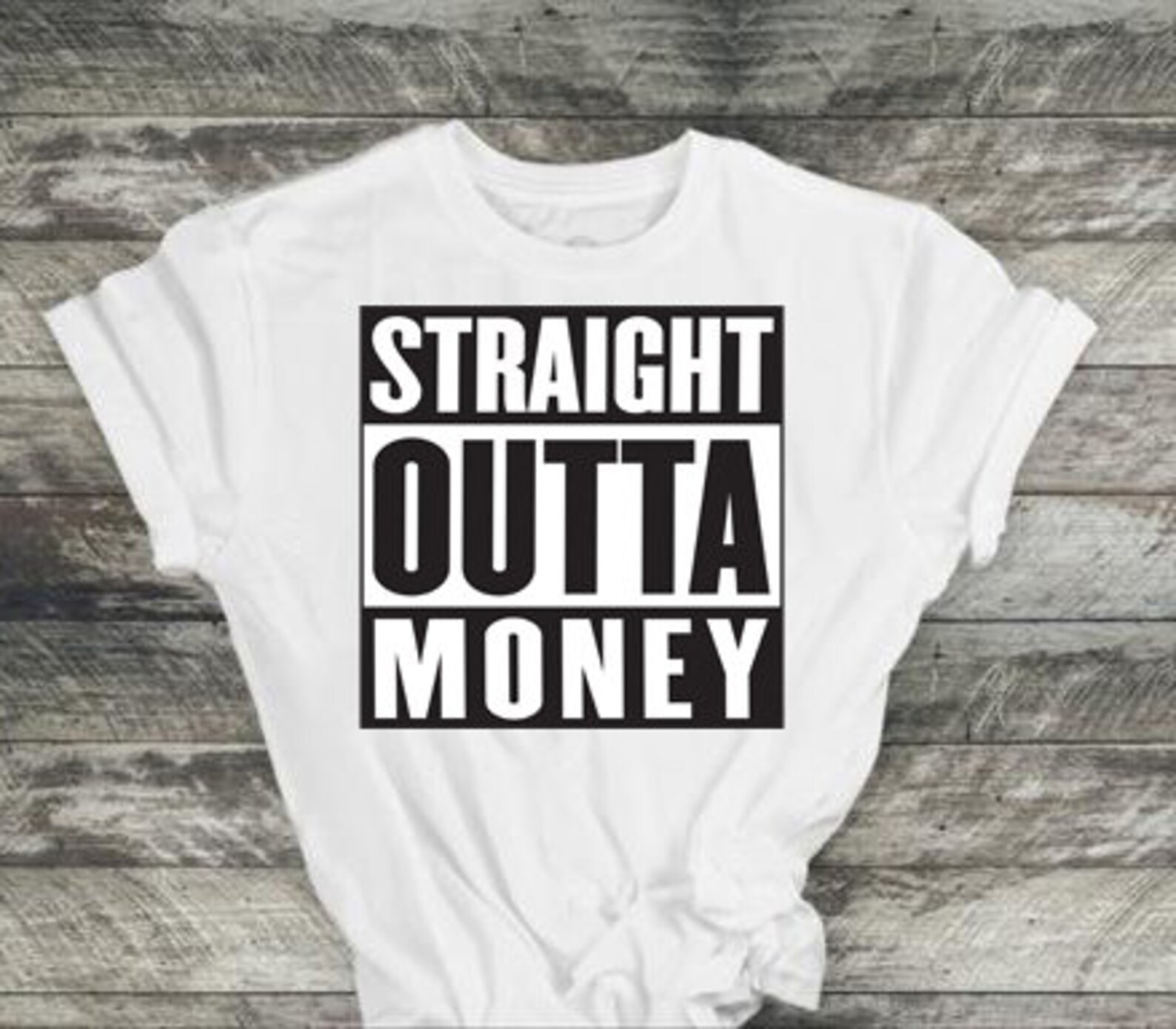 Straight Outta Money - Instant Download SVG File for Cricket/t-shirt - Etsy