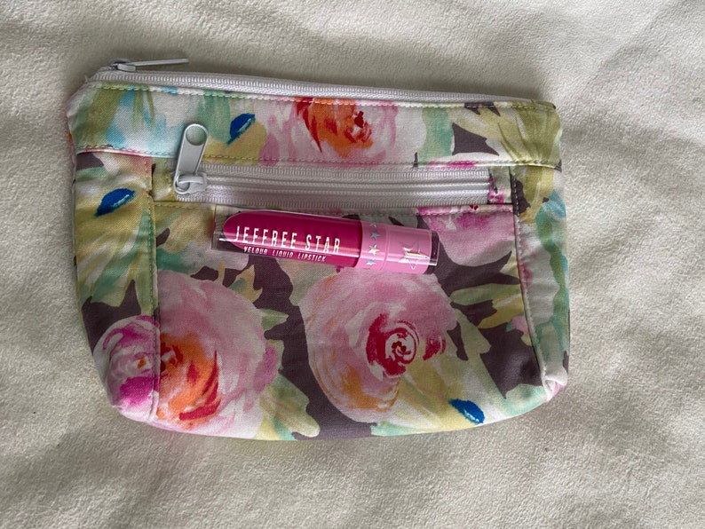 Adorable large Devon pouch cosmetic bag | Etsy