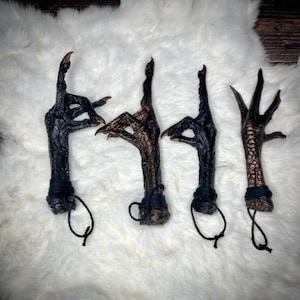 Witchcraft Protection Chicken Foot Charm Voodoo Chicken - Etsy