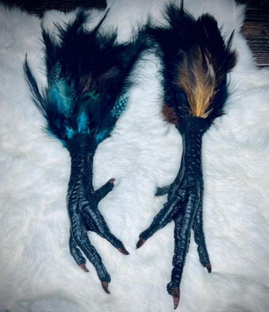 Voodoo Protection Charm Chicken Foot Charm - Etsy