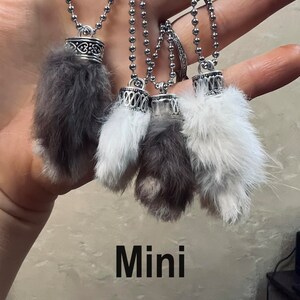 Rabbit Foot Key Chain - Etsy