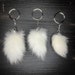 Rabbit Foot Key Chain - Etsy