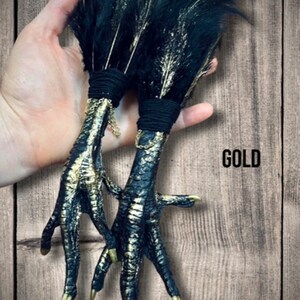 Witchcraft Protection Chicken Foot Charm Voodoo Chicken - Etsy