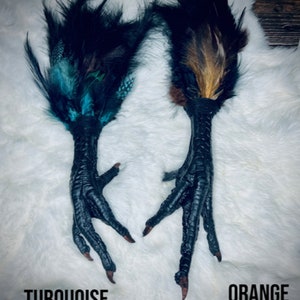 Witchcraft Protection Chicken Foot Charm Voodoo Chicken - Etsy