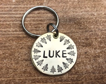 Handmade Custom Hand-stamped Dog/cat Tag the - Etsy