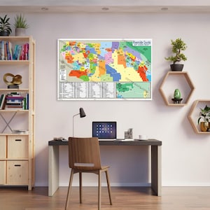 Riverside County Zip Code Map - POSTER PRINTS - Etsy