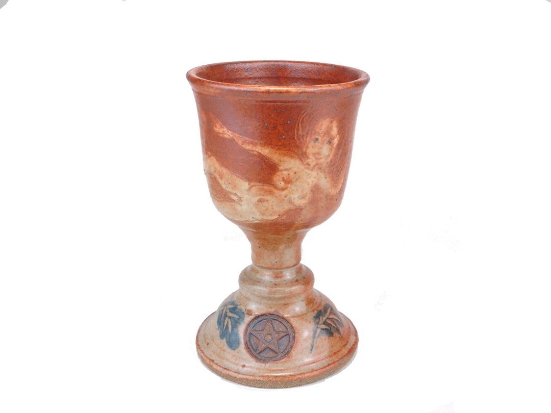 Wiccan Goddess Ritual Altar Chalice Horned God Herne Oak Leaf Pentacle ...