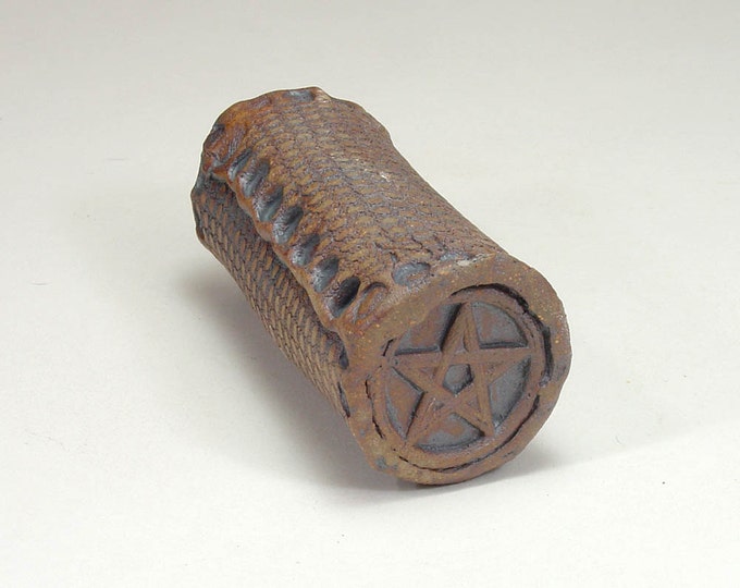 Pentacle Clay Pottery Ritual Rattle, Handmade Altar Shaker - Etsy