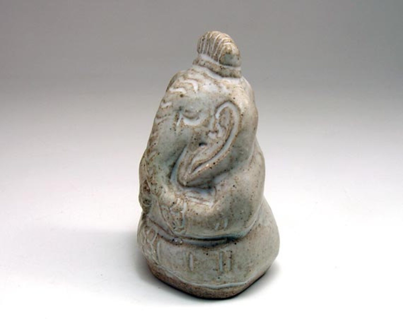 Ganesha Clay Pottery Rattle Sculpted Ceramic Stoneware Ganesh - Etsy