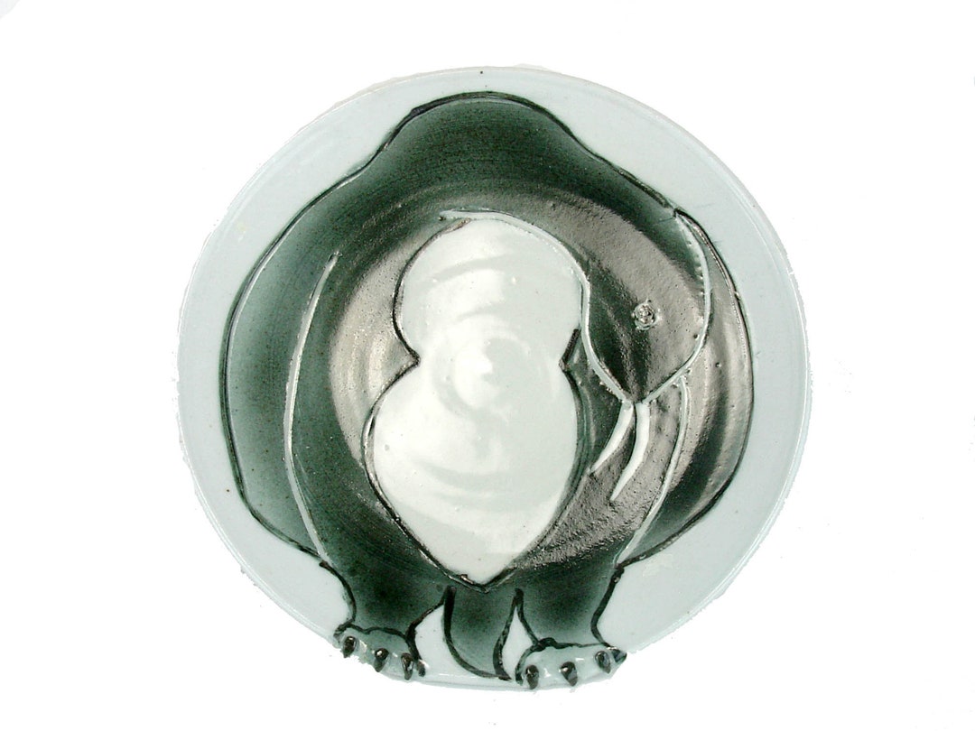 Porcelain Penguin Pottery Serving Platter Plate - Etsy
