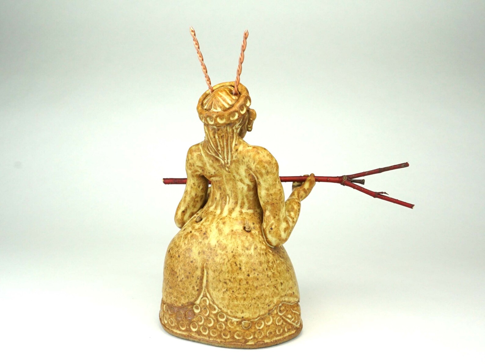 Cernunnos Altar Bell Celtic Herne Wild Hunt God Sculpted - Etsy