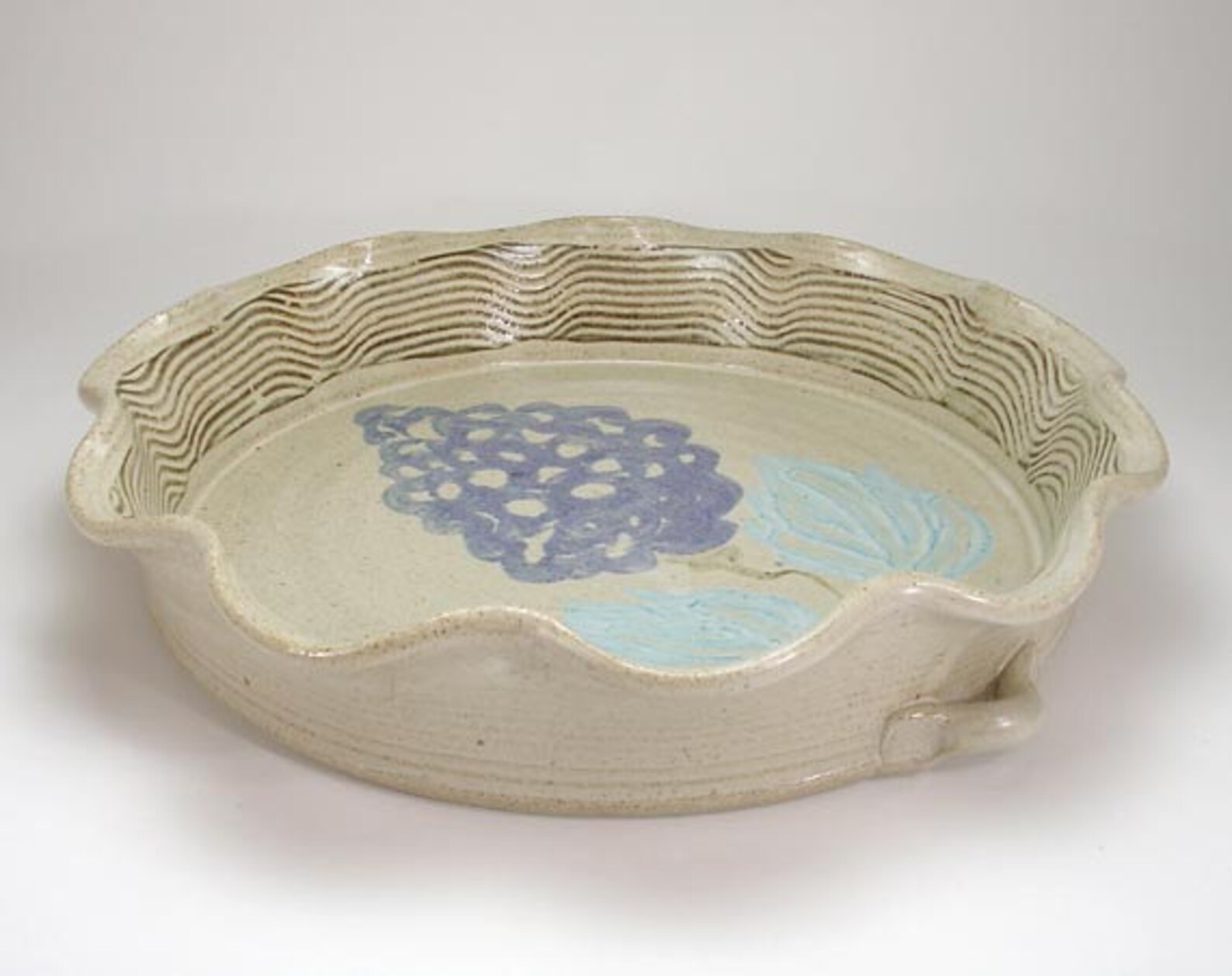 Stoneware Pottery Pie Plate Ceramic Serving Baking Dish Tray - Etsy