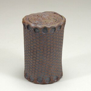 Cernunnos Clay Pottery Ritual Rattle, Handmade Stoneware Altar Shaker ...