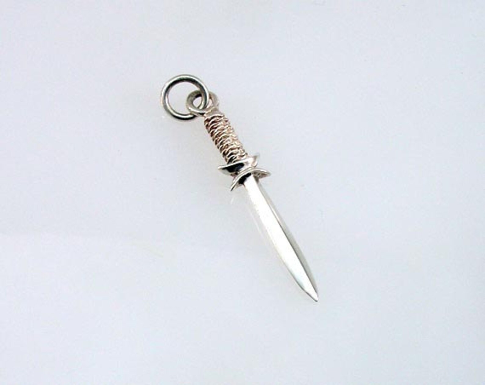 Miniature Athame Sterling Silver Ritual Tool Charm Pendant - Etsy